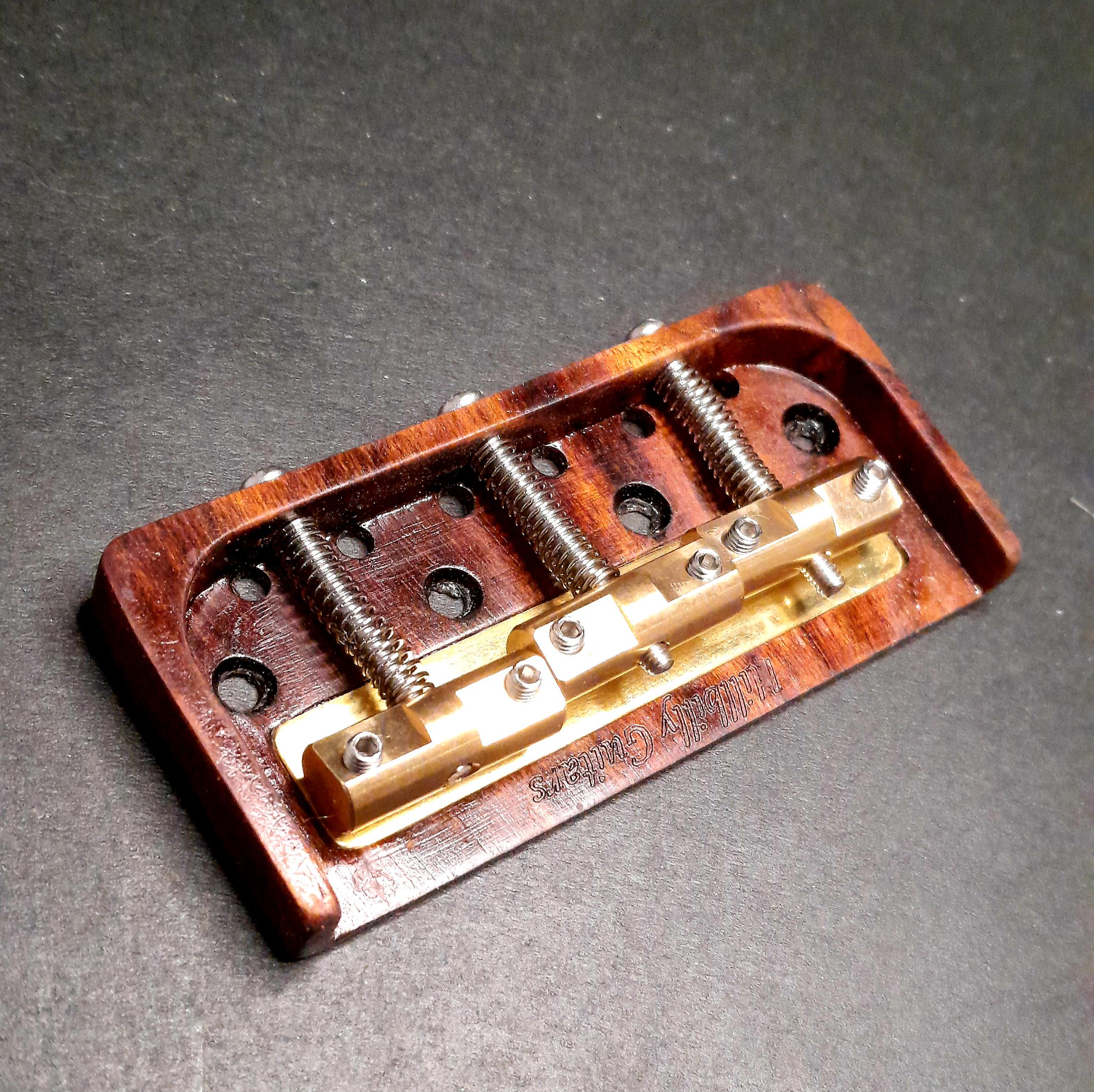 Hillbilly Guitars Telecaster Short Bridge Carbon Fiber & Black ...