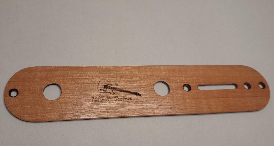 Fender Telecaster Custom Control Plate, Made From Belize White Ziricote ...