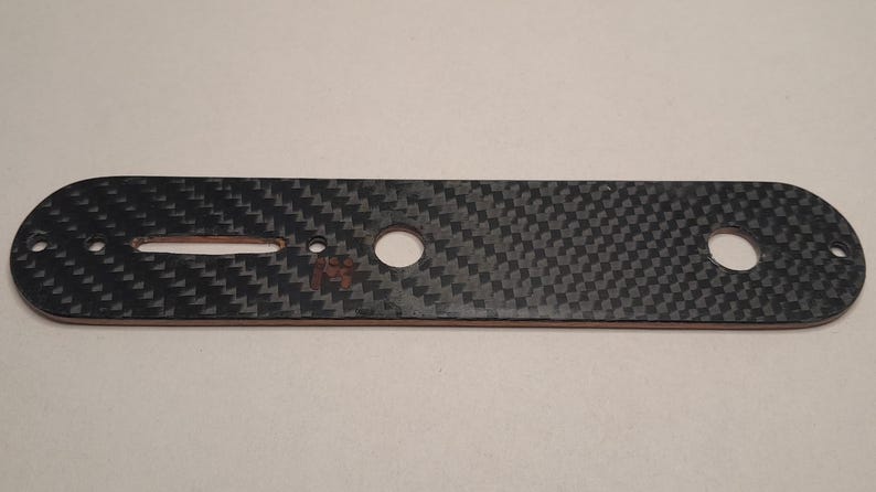 Fender Telecaster Custom Control Plate, Made From Belize White Ziricote ...