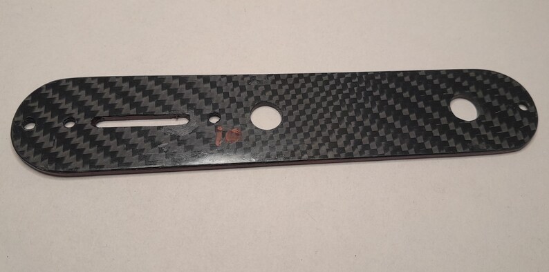 Fender Telecaster Custom Control Plate, Made From Belize Rosewood - Etsy