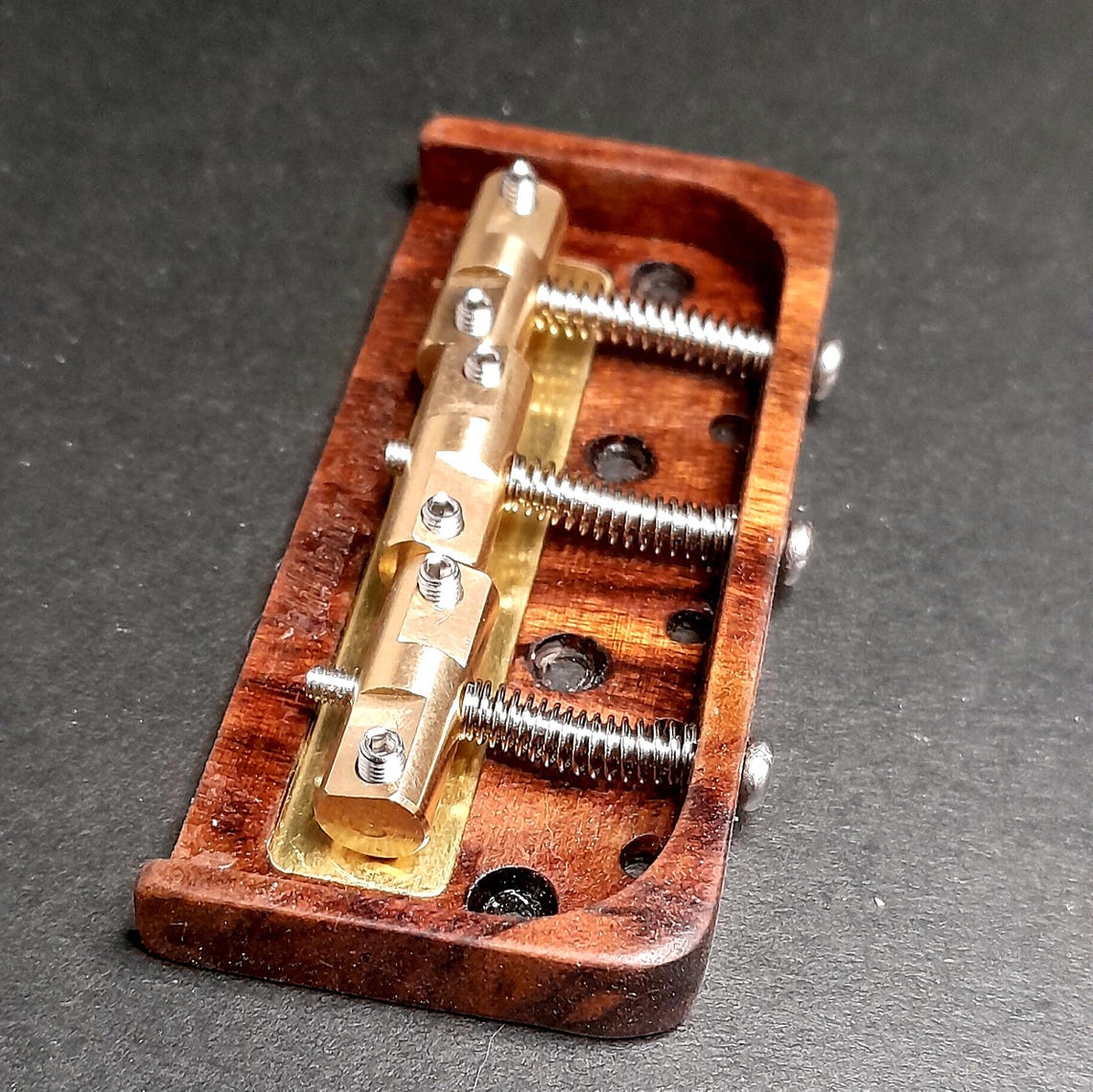 Hillbilly Guitars Telecaster Short Bridge Carbon Fiber & Black ...
