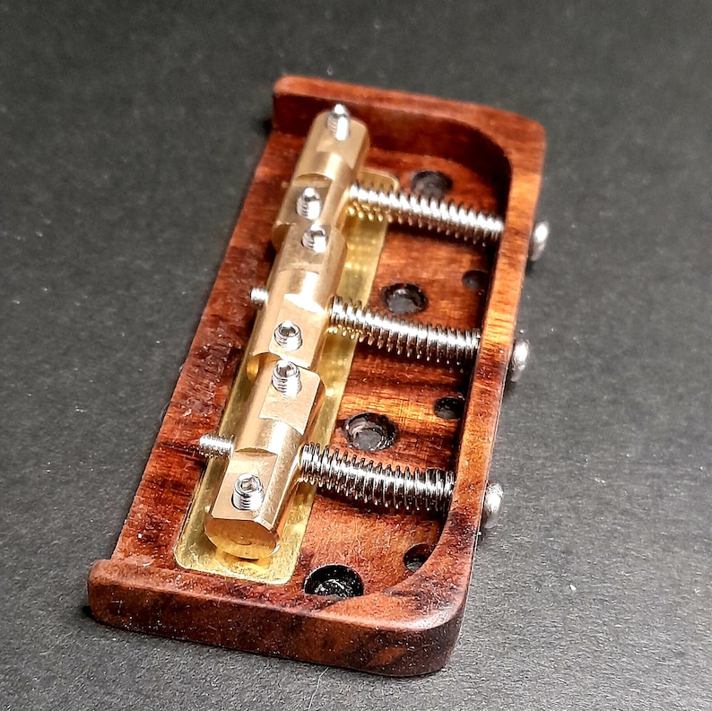 Hillbilly Guitars Telecaster Short Bridge Carbon Fiber & Black ...