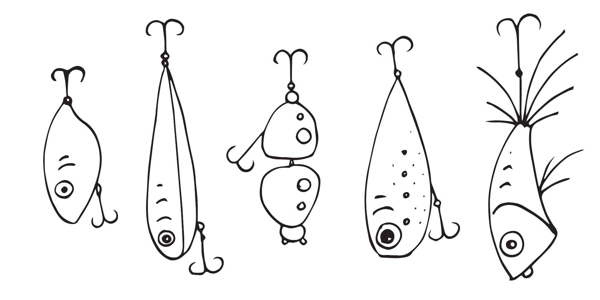 Fishing Lure Print PRINTABLE Nursery Art Instant Download | Etsy