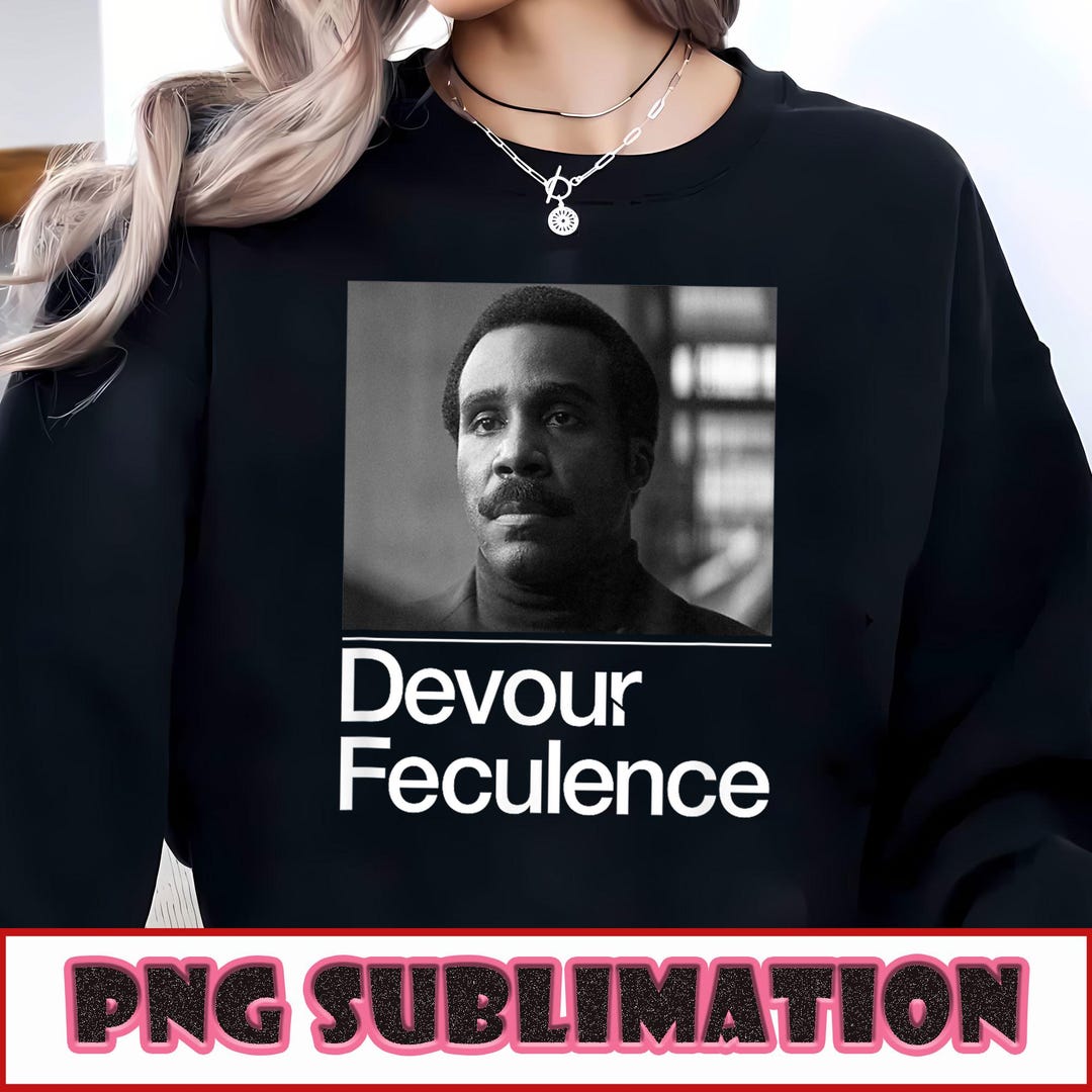 Devour Feculence Milchick B&W Photo With Quote Graphic PNG, Funny ...