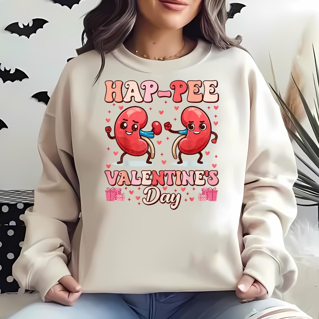 Dialysis Nurse Hap-pee Valentine's Day Kidney Urology Nurse Png,funny V ...