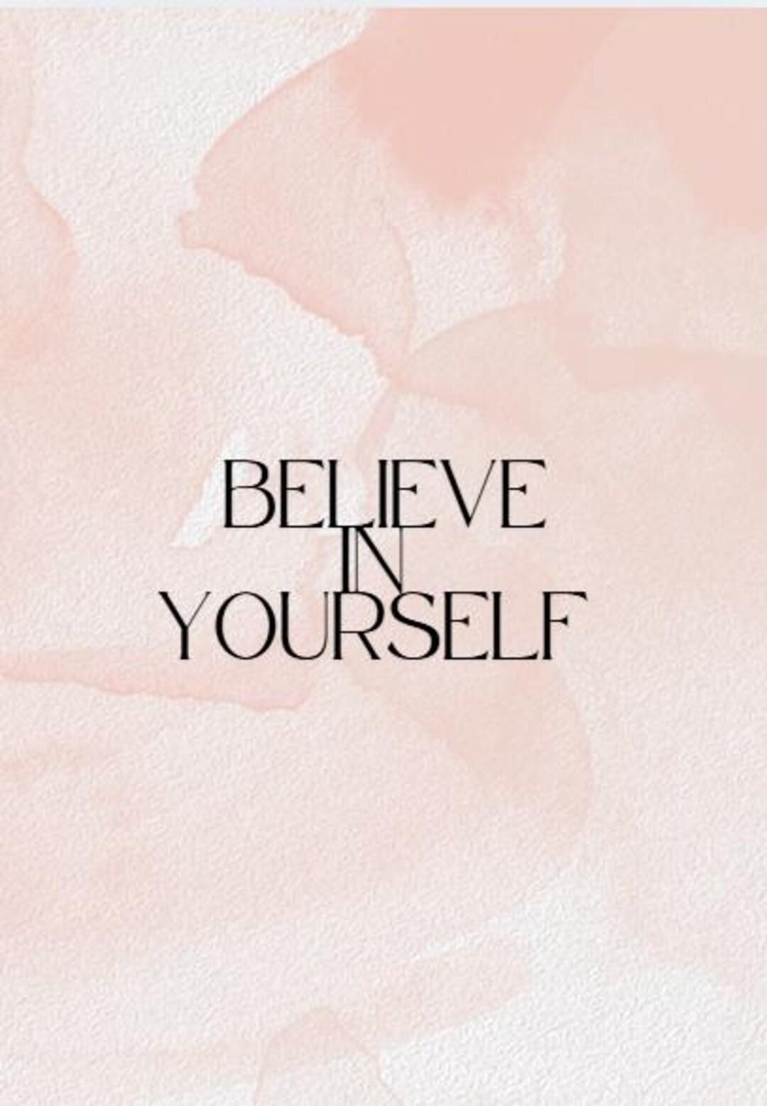 Believe in Yourself Print - Etsy
