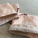 Soft Pink Linen Drawstring Bag - Etsy
