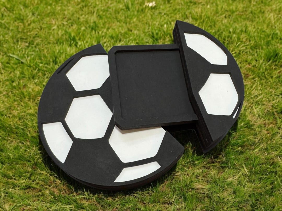 Wooden Soccer Balll Gift Card Holder | Soccer Coach Gift | Player ...