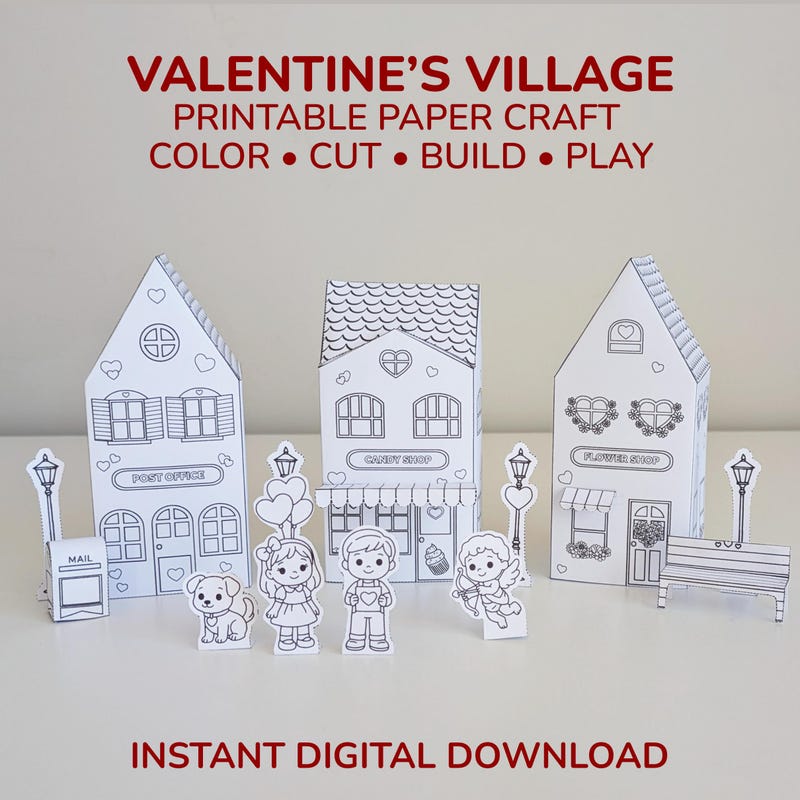 Valentine House - Etsy
