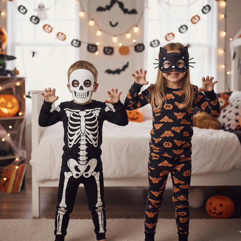 Printable Halloween Masks for Kids: DIY Costume Craft Templates (PDF ...