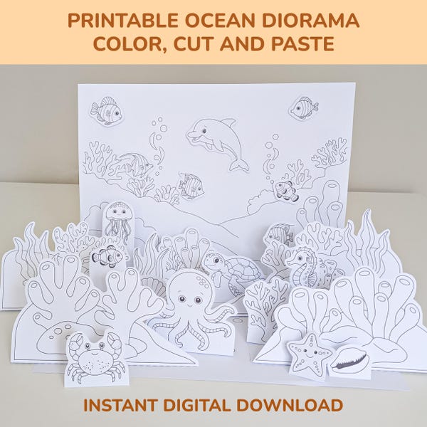 Ocean Diorama - Etsy