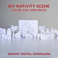 Christmas Nativity Dot Printables, Christmas Nativity Dot Marker ...