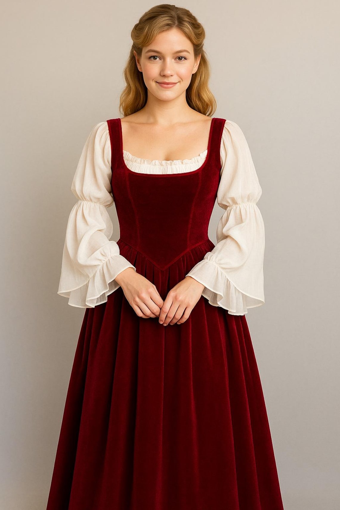 Renaissance Cosplay Dress Pattern: Medieval, Elvish, Regency (PDF) - Etsy