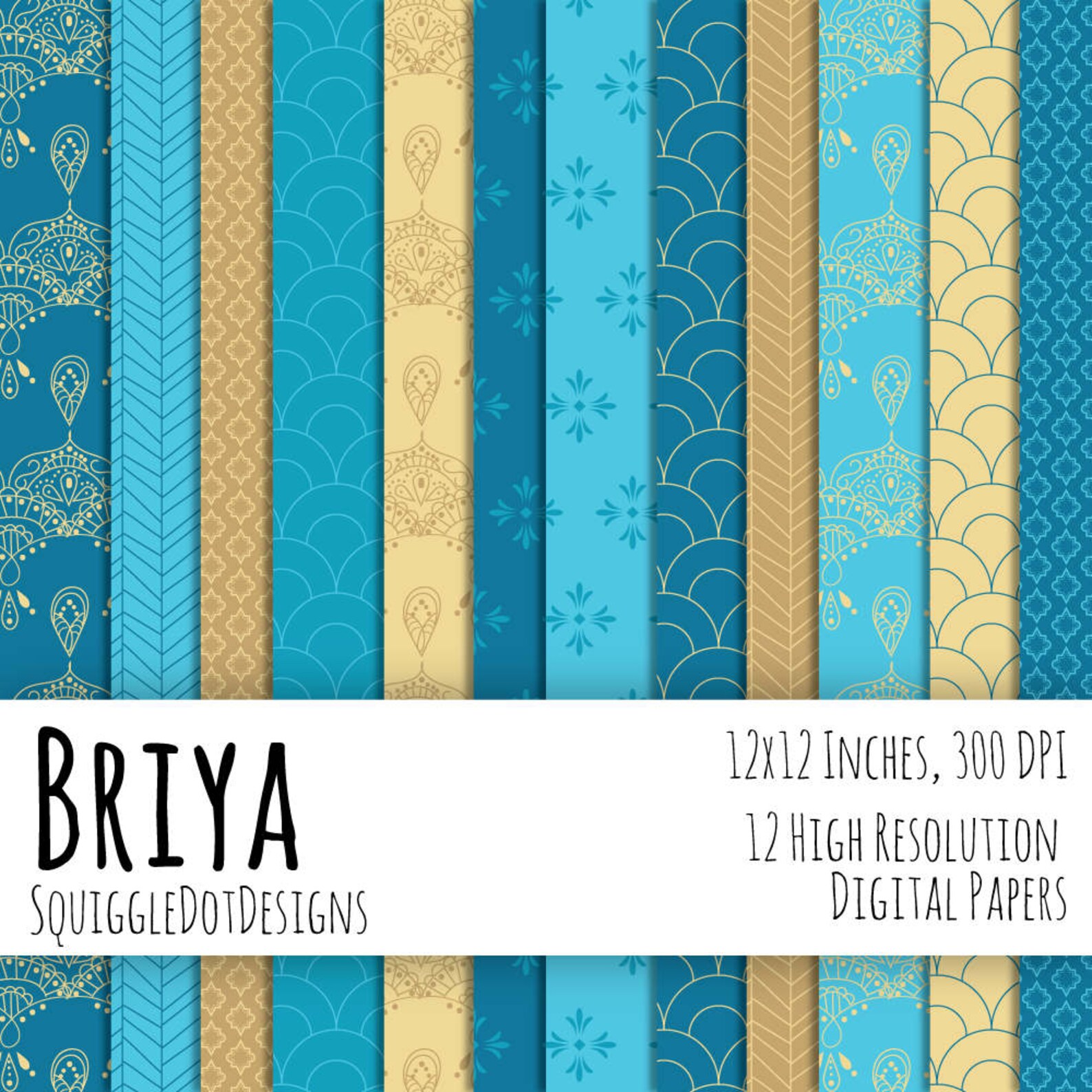 Hand Drawn Digital Printable Background Paper for Web Design, Crafts ...