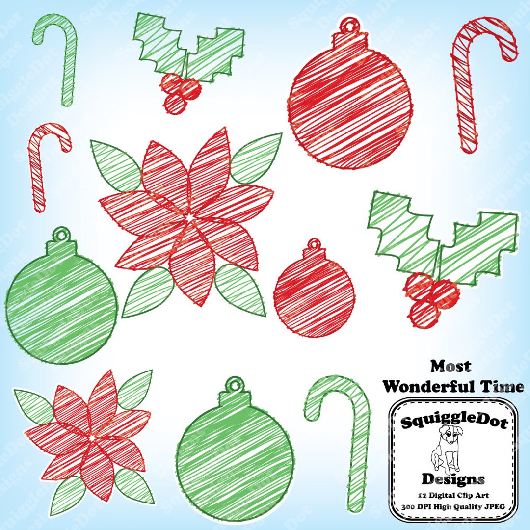 Digital Printable Clip Art Stickers for Cards, Invitations ...