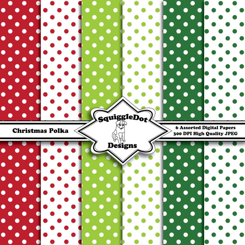 Digital Printable Christmas Paper for Cards, Crafts, Art and ...