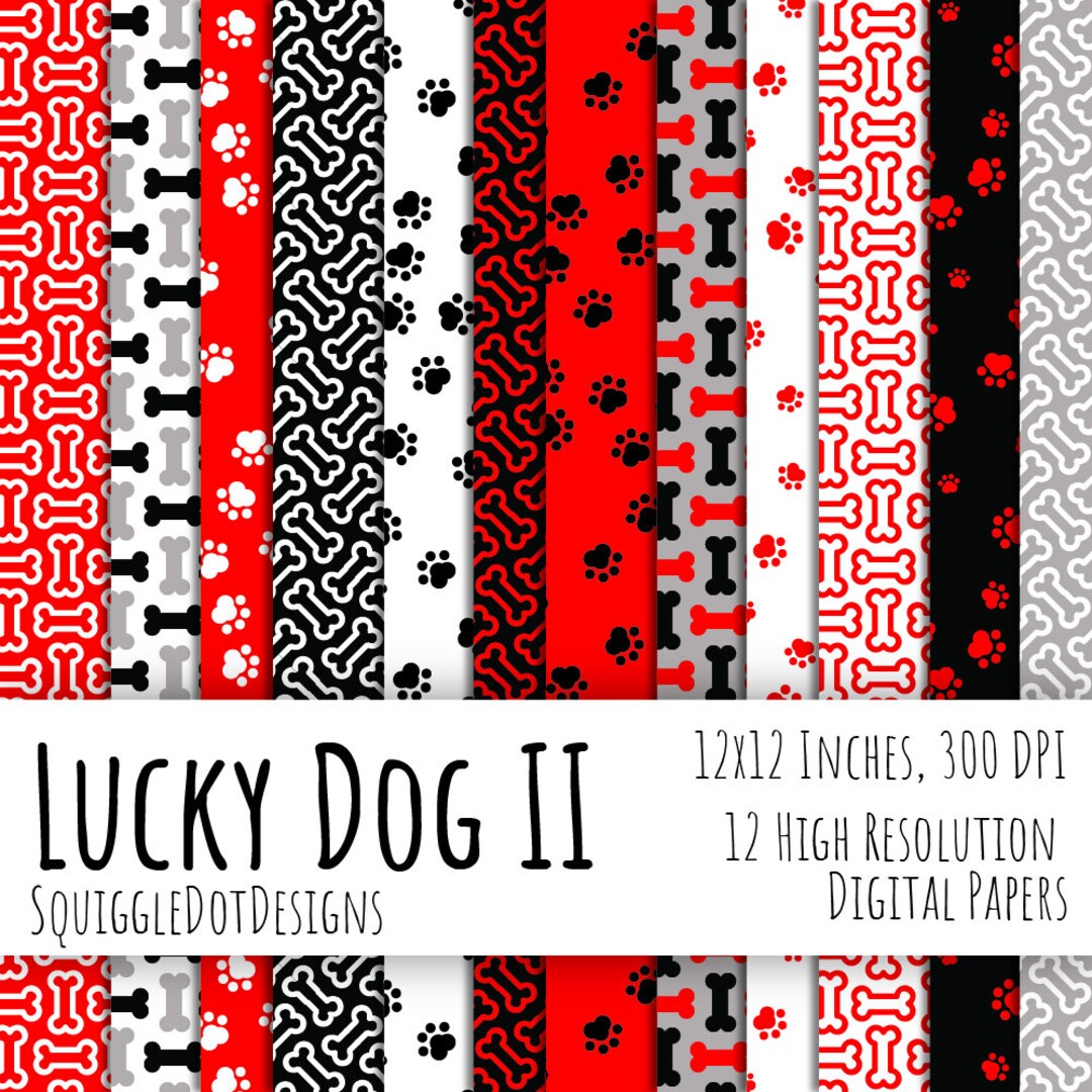 Digital Printable Paper for Cards, Crafts, Art and Scrapbooking Set of ...