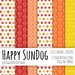 Dog Themed Digital Printable Paper for Cards, Crafts, Art and ...