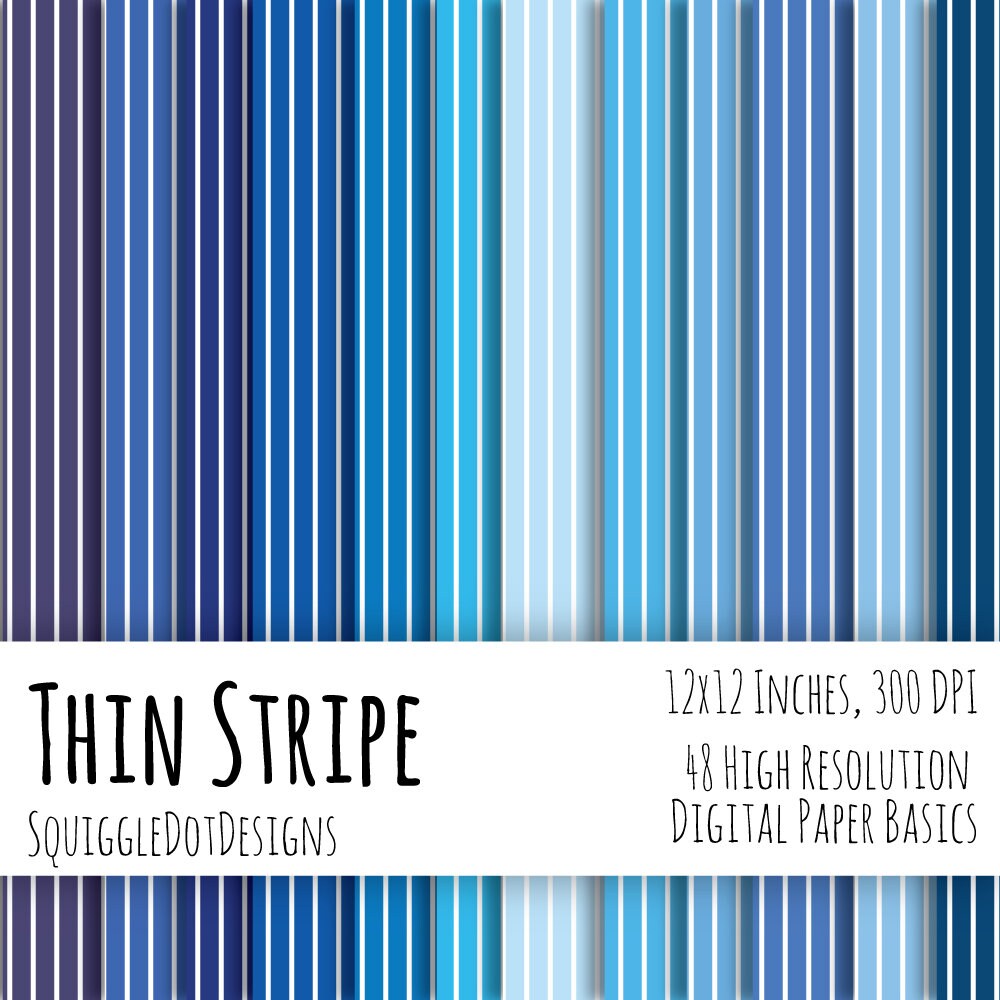 Stripe Pattern Digital Printable Background Paper Kit for Web Design ...
