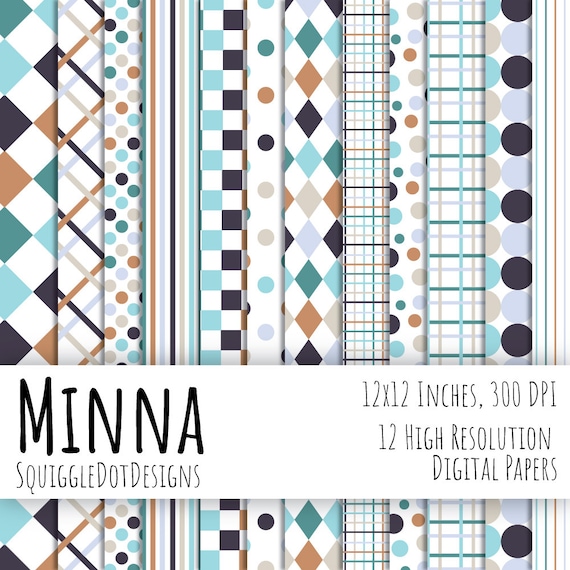 Digital Printable Paper for Cards Crafts Art and | Etsy