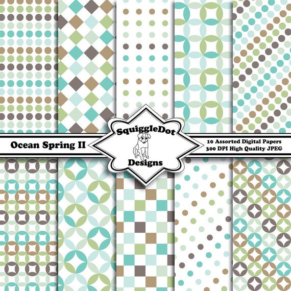 Digital Printable Scrapbook Paper for Cards Crafts Baby | Etsy