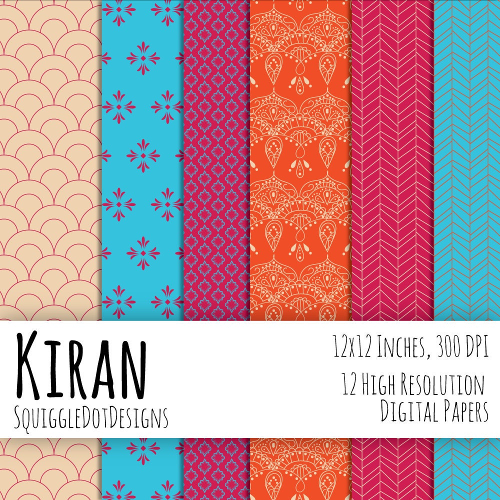 Hand Drawn Digital Printable Background Paper for Web Design, Crafts ...