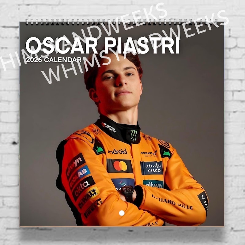 Oscar Formula 1 Merch - Etsy
