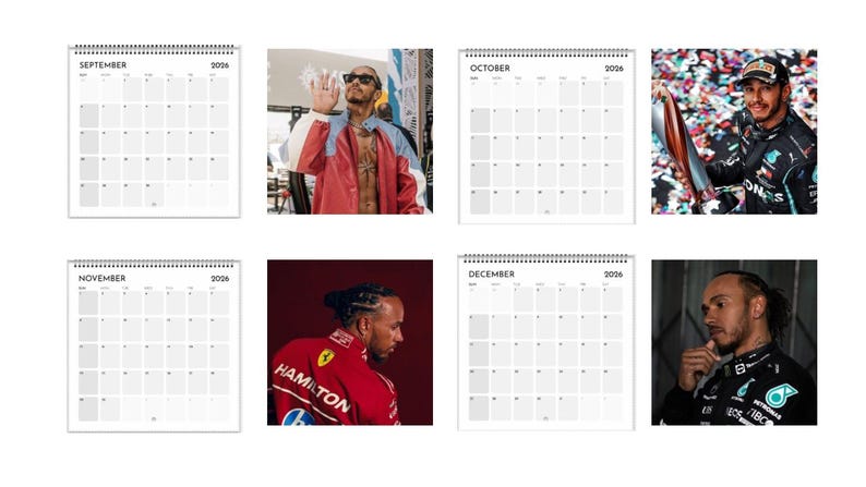 F1 2026 Calendar | 2026 Wall Calendar | Formula One F1 | Racing | F1 ...