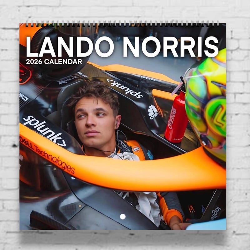 Mclaren Poster Norris - Etsy
