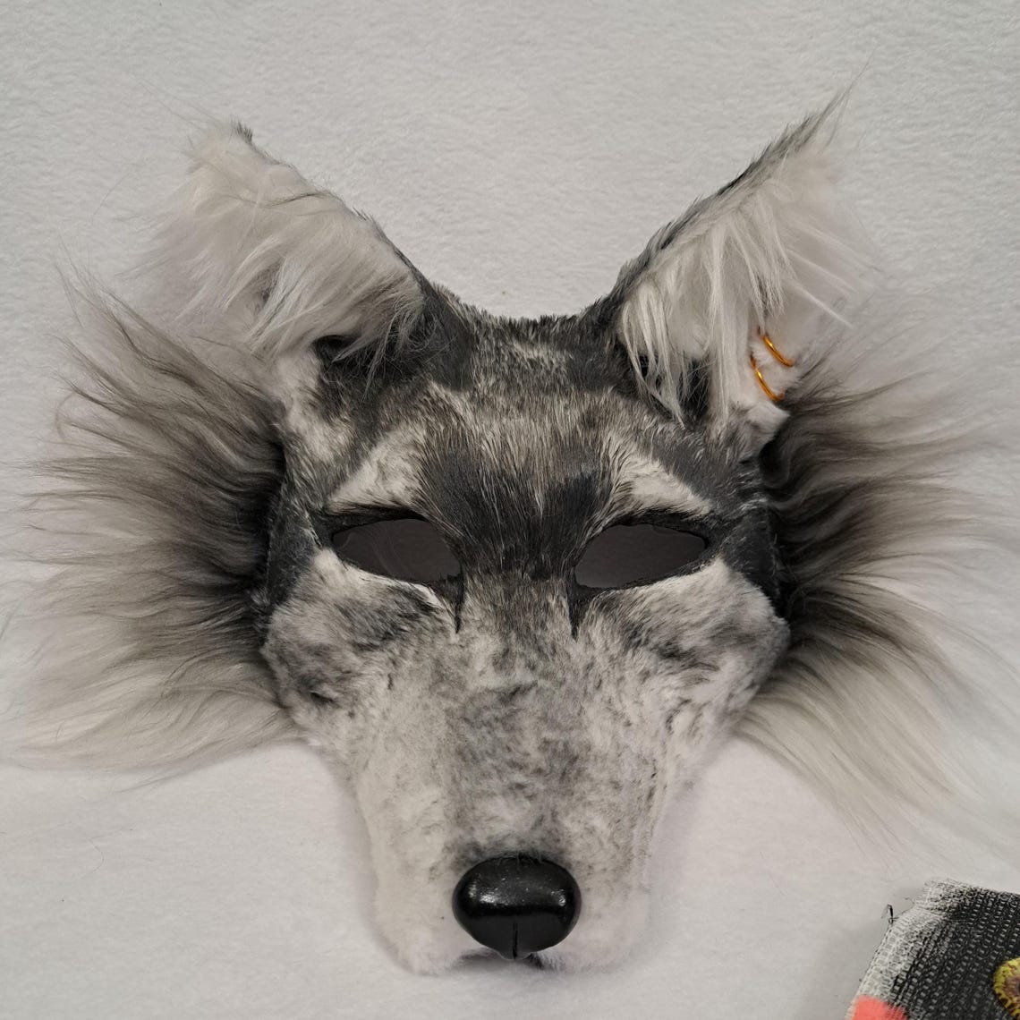 Handmade Therian Wolf Mask – Realistic Furry Costume for Cosplay ...