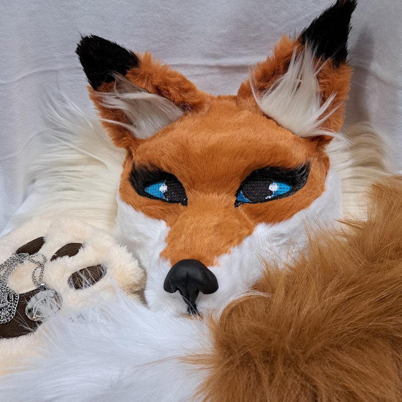 Red Fox Mask - Etsy