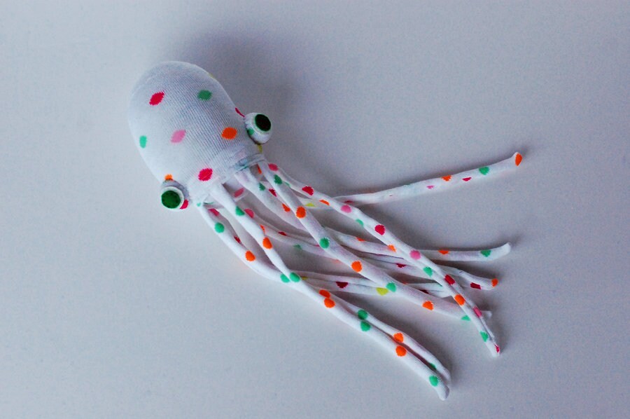 Socktopus Octopus Sock Animal Digital Sewing Pattern Squid | Etsy