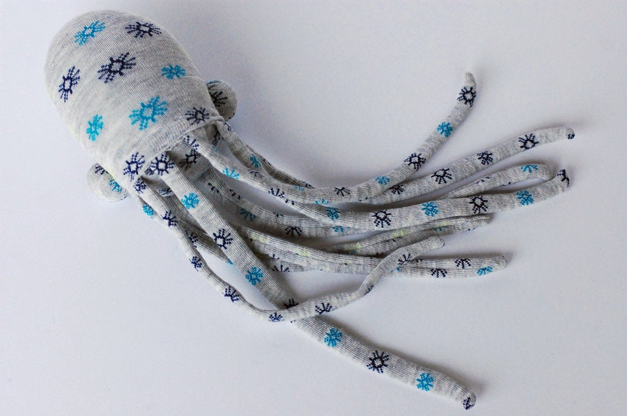 Socktopus Octopus Sock Animal Digital Sewing Pattern Squid | Etsy