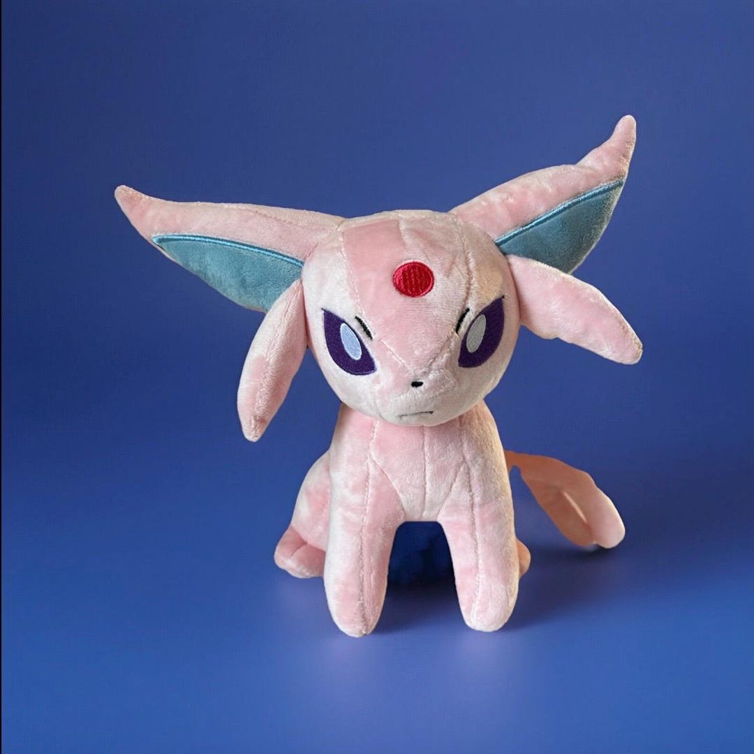 Espeon Pokemon Custom Plush Toy - Etsy