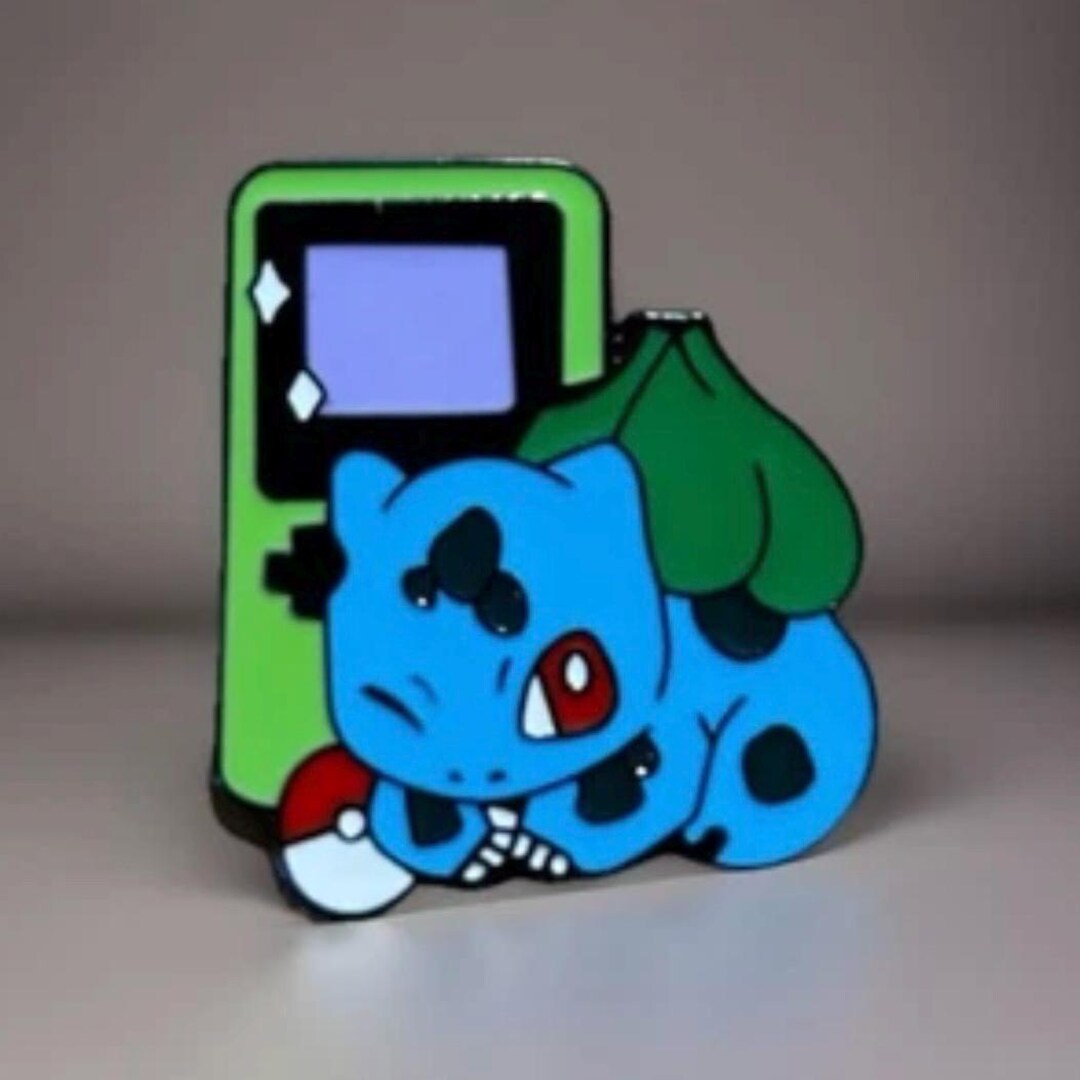 Bulbasaur Gameboy Enamel Pin - Etsy