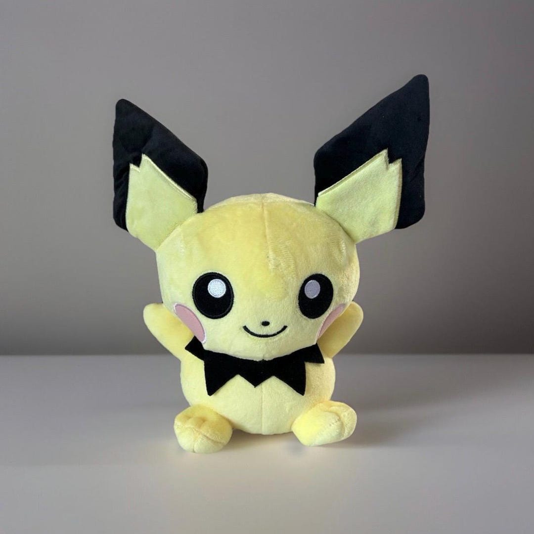 Pichu Pokemon Custom Plush Toy - Etsy