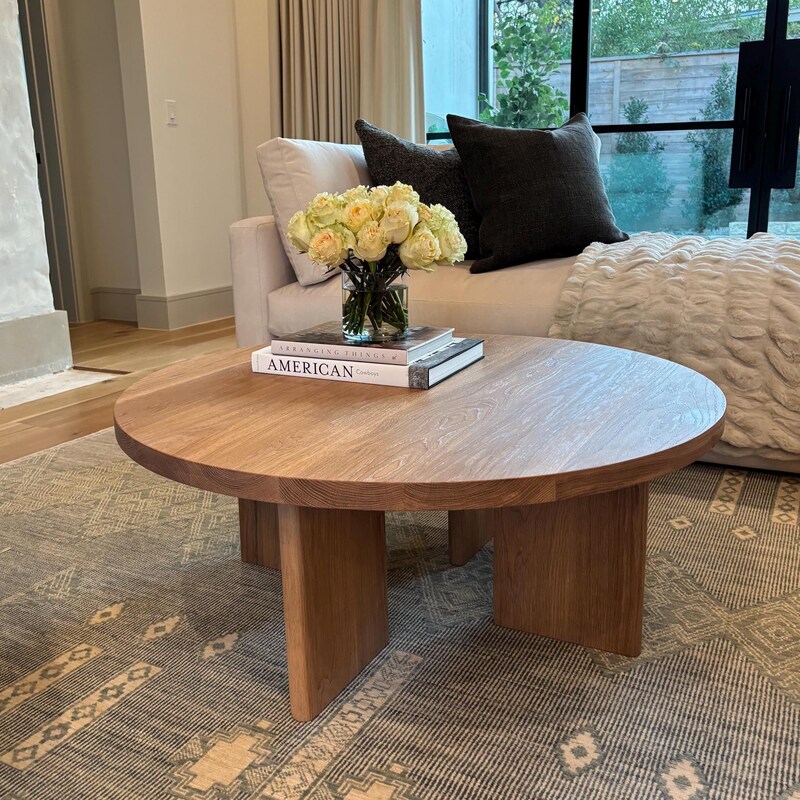 White Oak Coffee Table - Etsy