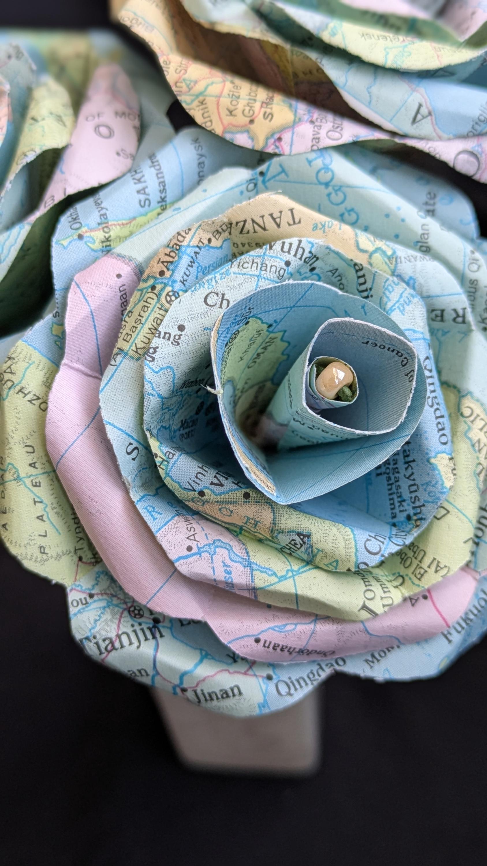 Mini Paper Rose Bouquet - Etsy
