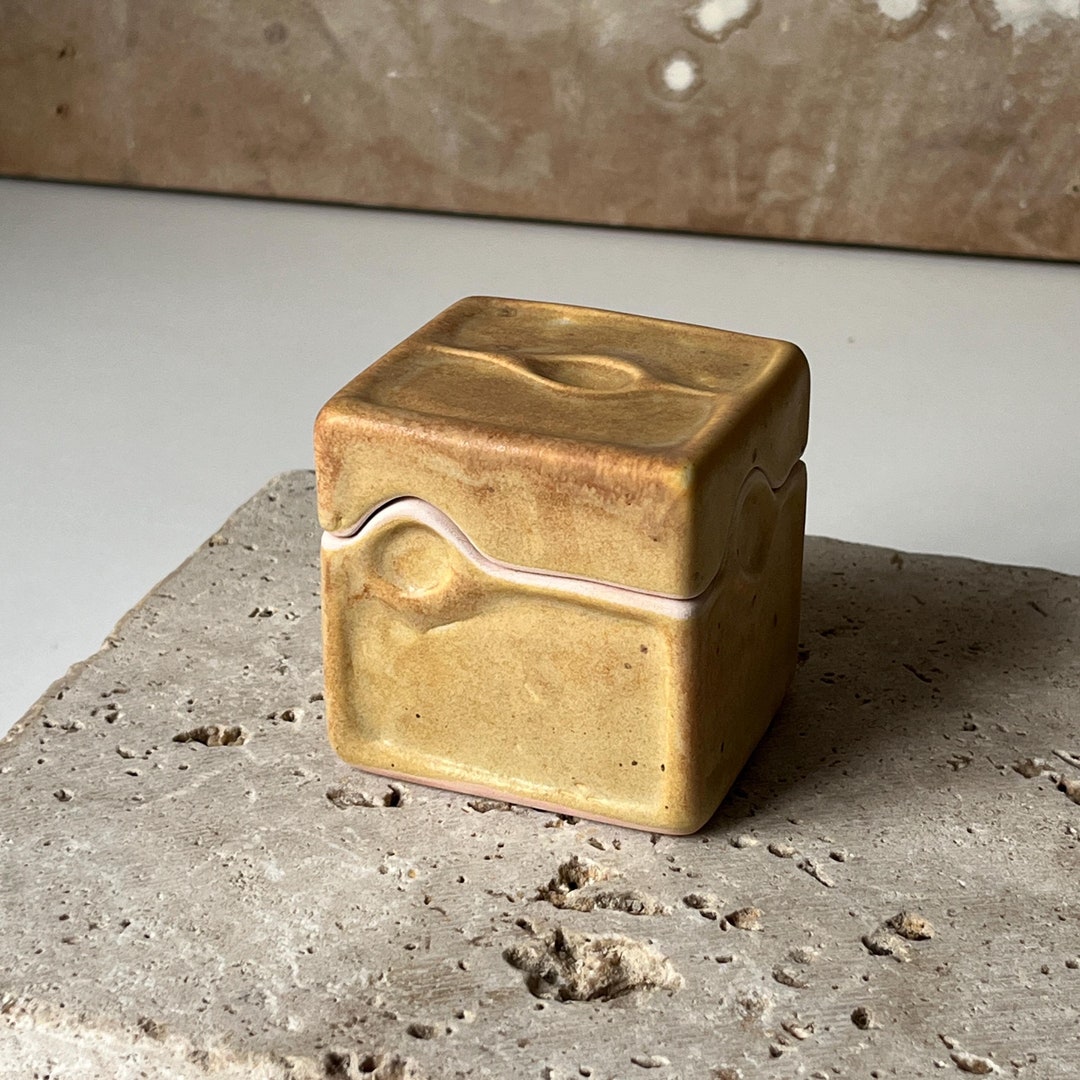 Ceramic Box With Lid, Jewelry Box, Home Decor Object, Tea Storage ...