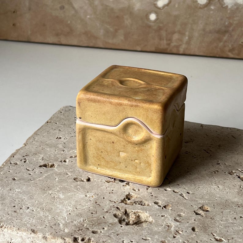 Ceramic Box With Lid, Jewelry Box, Home Decor Object, Tea Storage ...