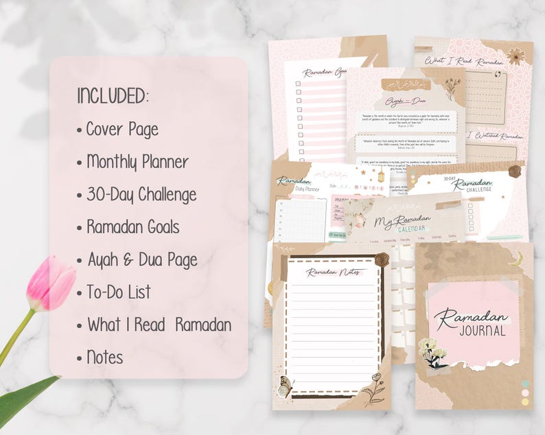 2026 Ramadan Planner | Digital and Printable Islamic Organizer ...