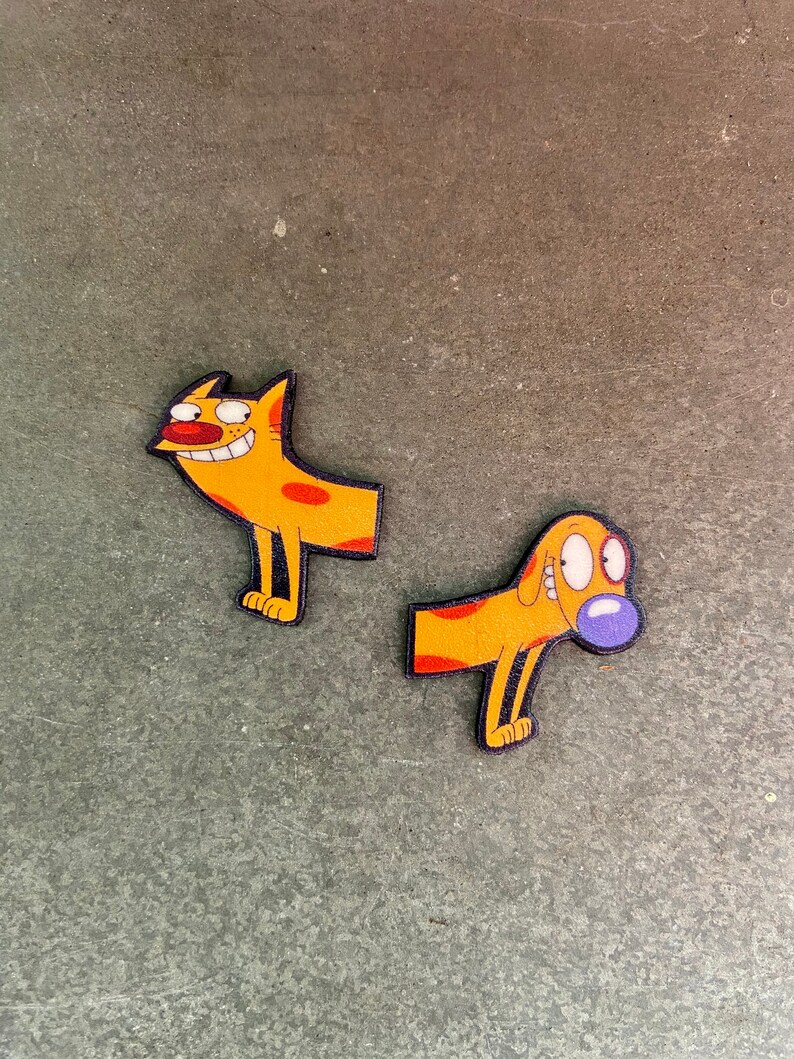 Cat Dog Catdog Best Friends Pins Lapel Pins Button 90s Cartoon | Etsy