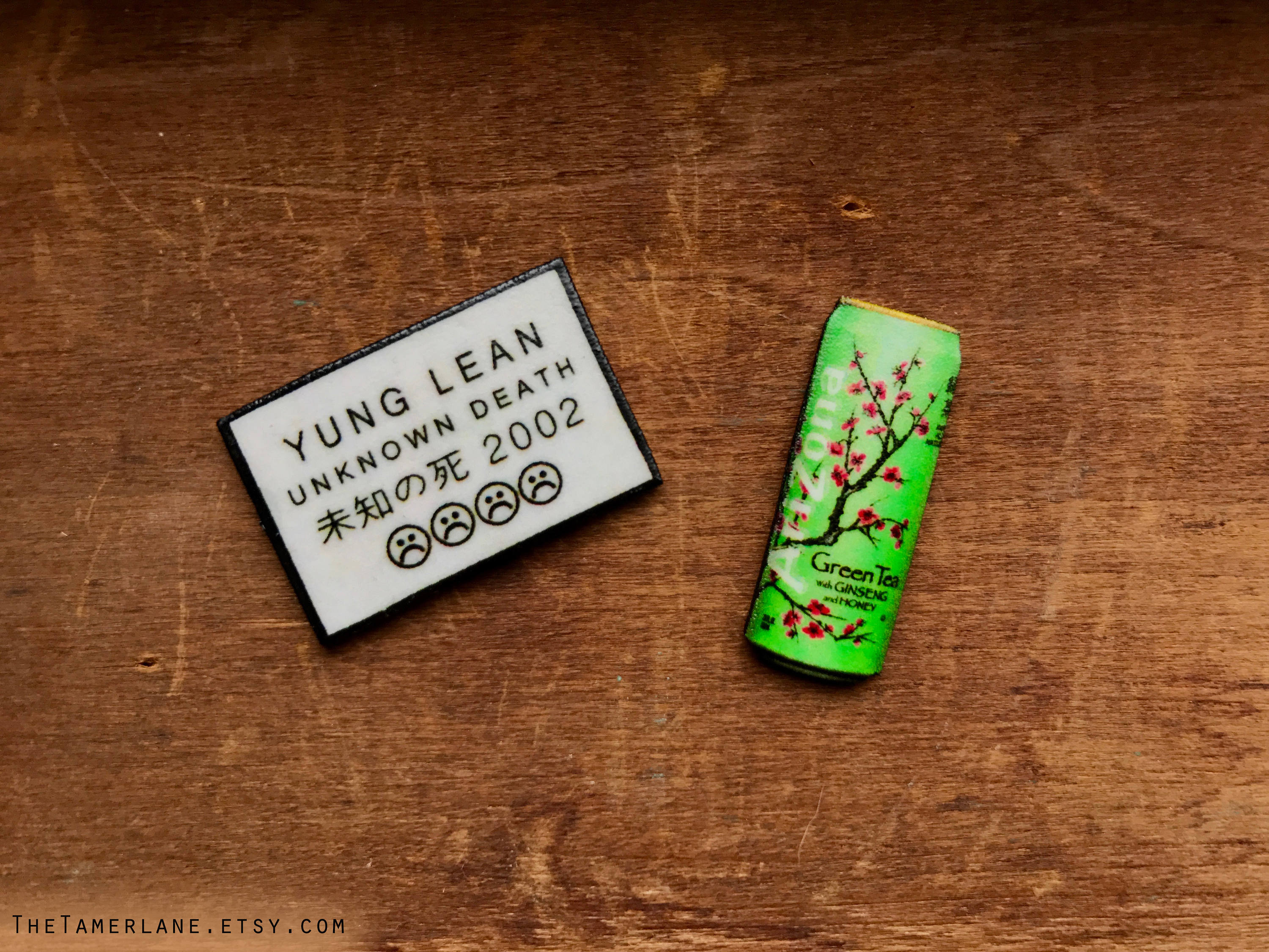 Yung Lean Arizona Iced Tea Set of Pins Unknown Death 2002 Sad Boys ...