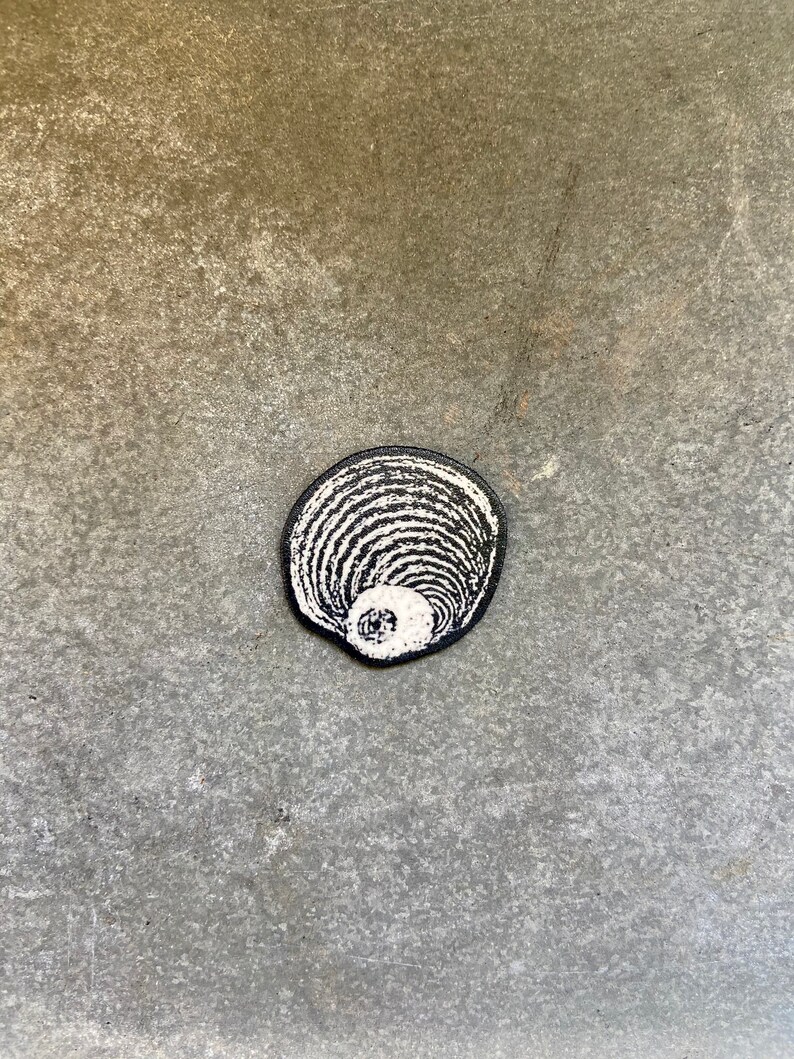 Manga Pin Eyeball Eye Button Anime Horror Spiral Girl - Etsy