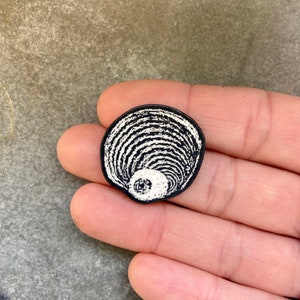 Manga Pin Eyeball Eye Button Anime Horror Spiral Girl Thetamerane - Etsy