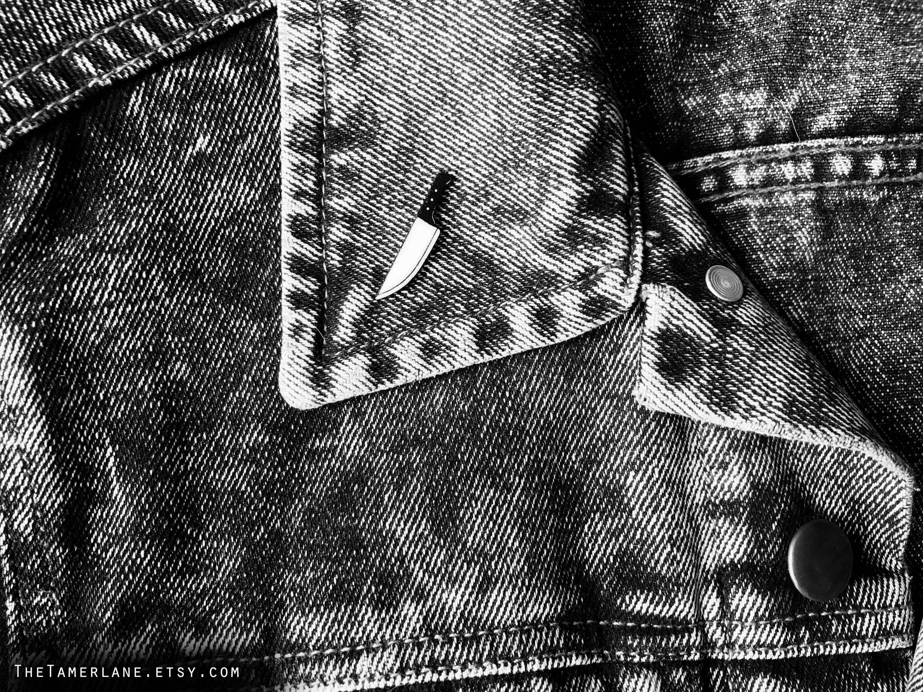 Tiny Knife Lapel Pin Chef Cook Kitchen Pinback Button Badge | Etsy