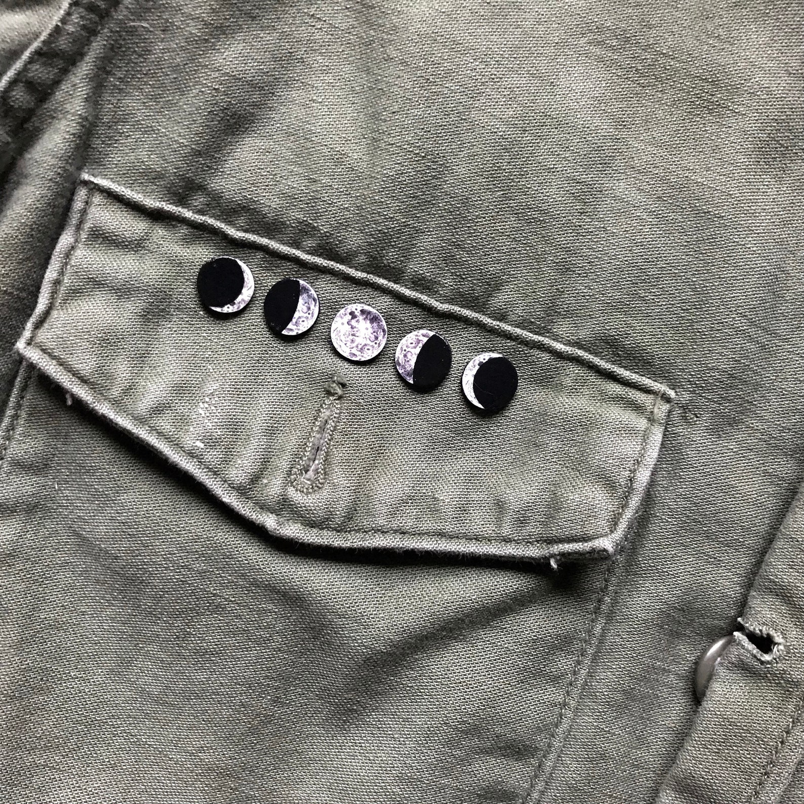 Triple Goddess Lunar Phase Moon Eclipse Pin Lapel Pin Pinback - Etsy