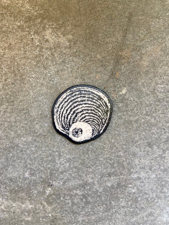 Manga Pin Eyeball Eye Button Anime Horror Spiral Girl | Etsy