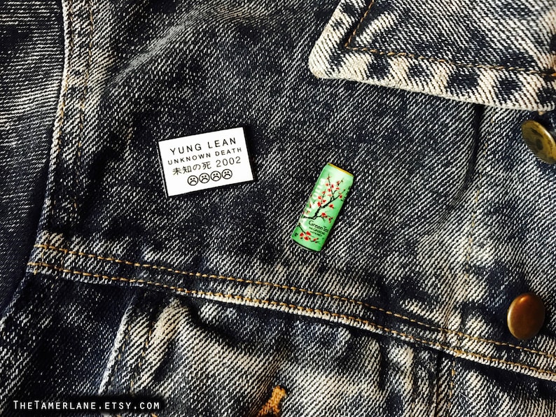 Yung Lean Arizona Iced Tea Set of Pins Unknown Death 2002 Sad Boys ...