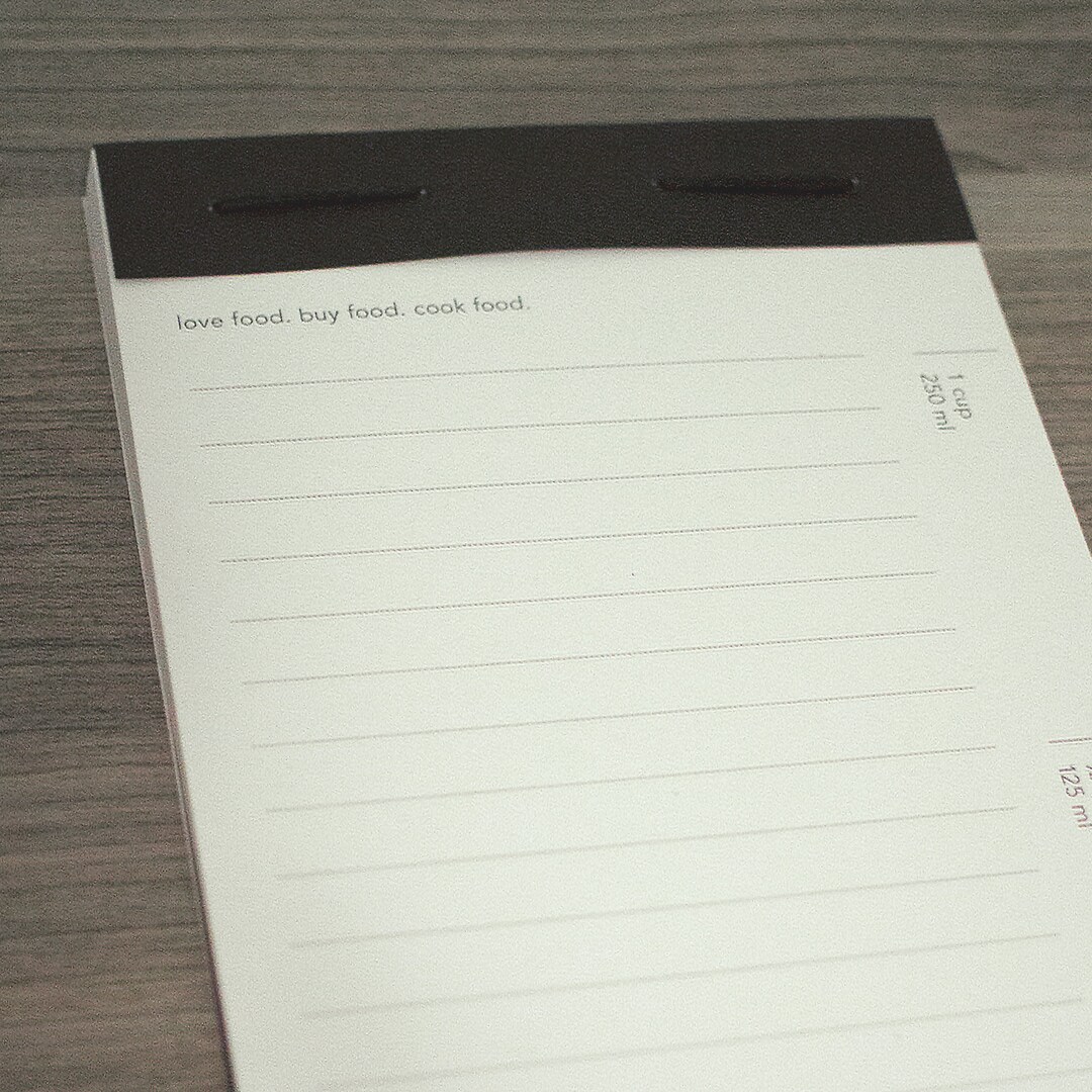 Small Notepad - Foodie - Task List, I Love Baking Cooking Notepad ...